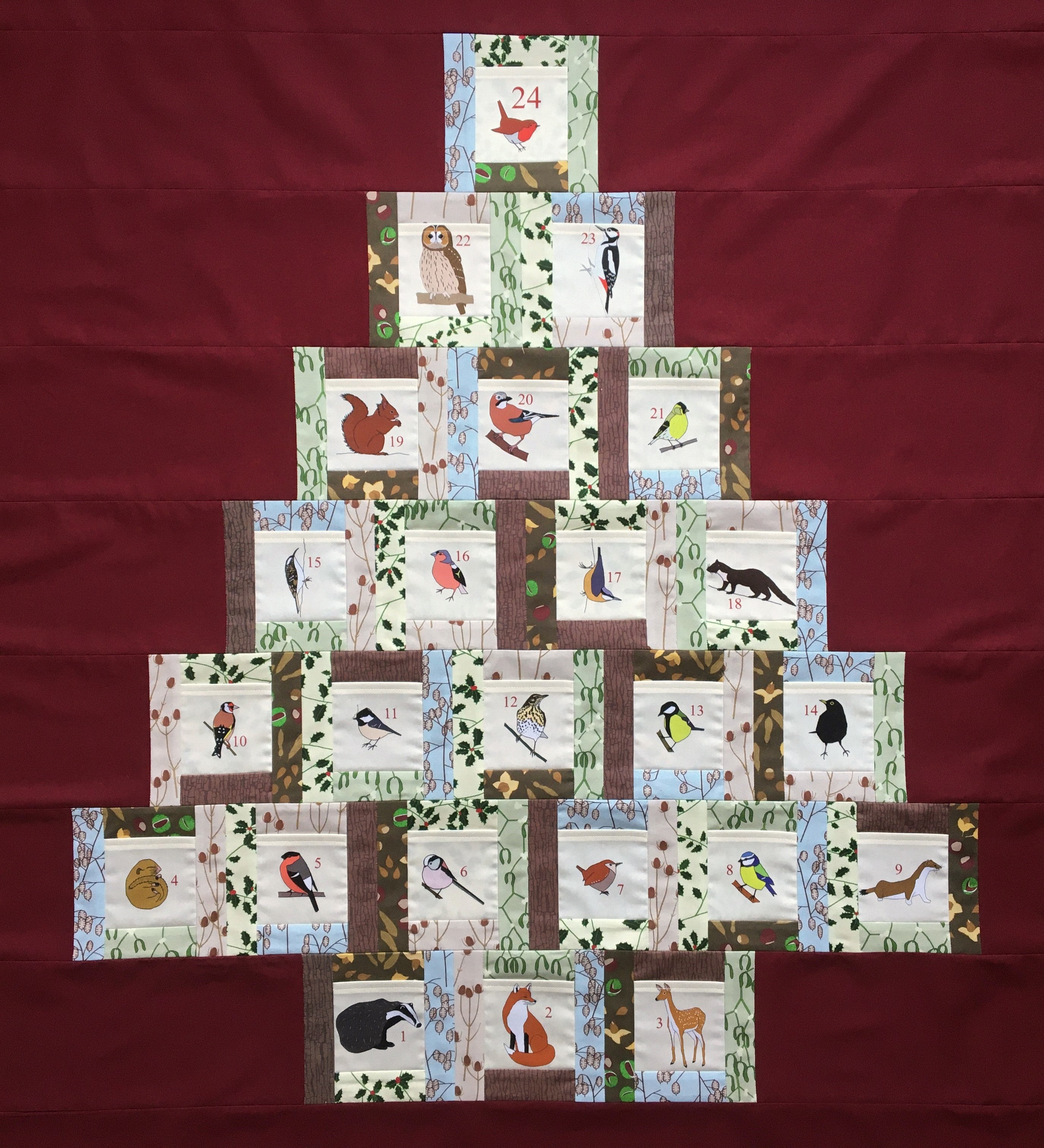Woodland wildlife advent calendar – Sea Parrot